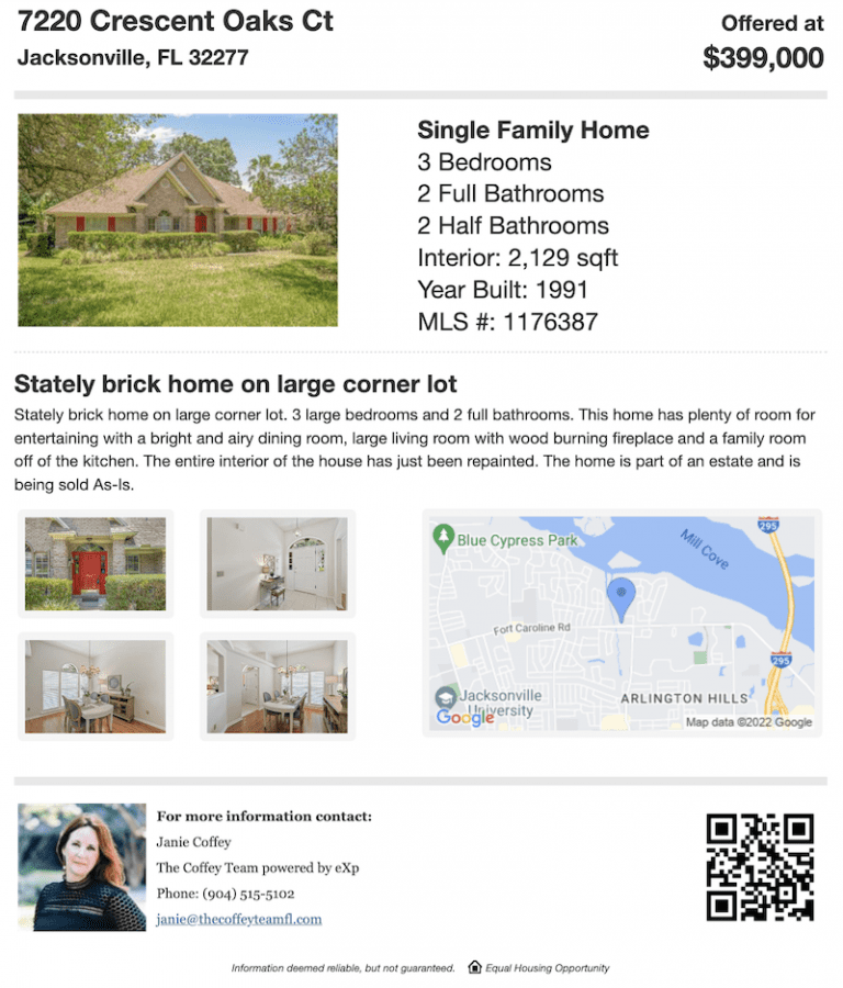 Real Estate Flyer Templates With QR Codes | RealBird Blog