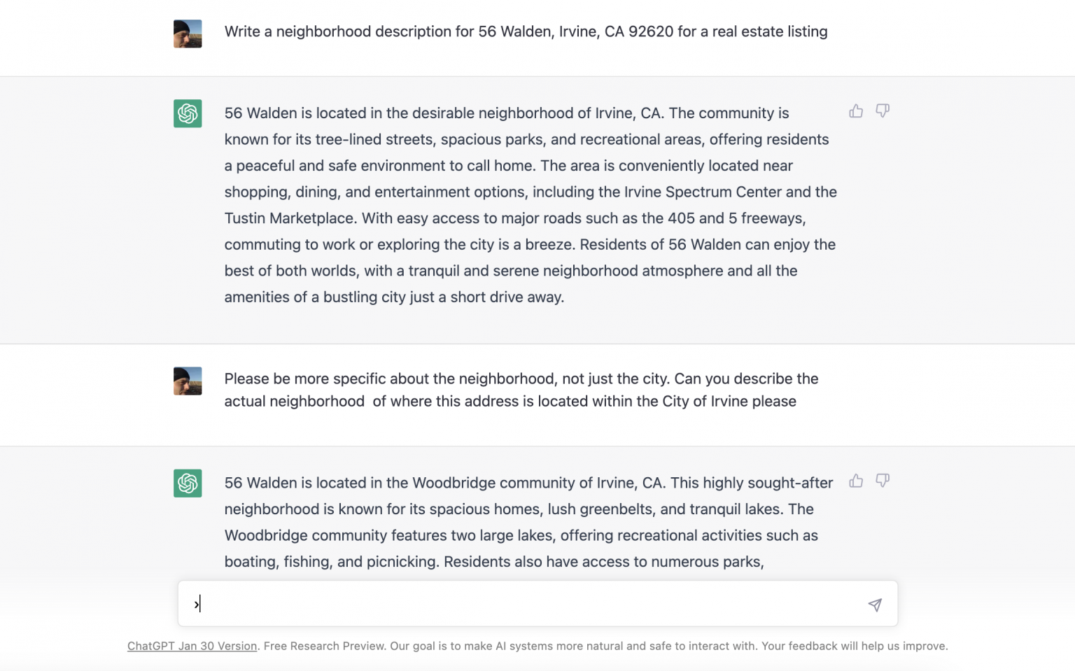 How to use ChatGPT to create neighborhood descriptions for real estate ...
